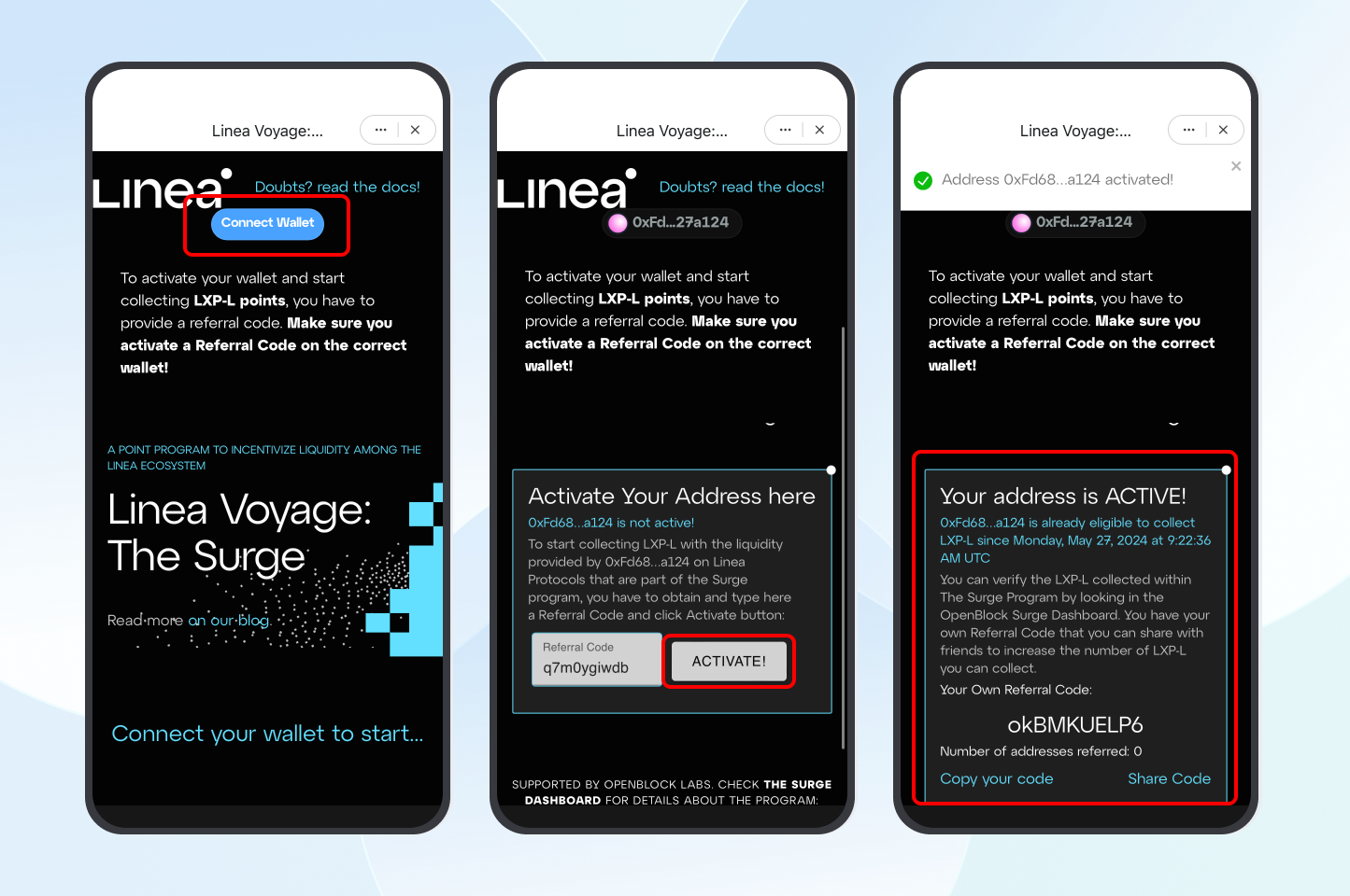 How to Interact with the Linea Network on imToken and earn Points ...