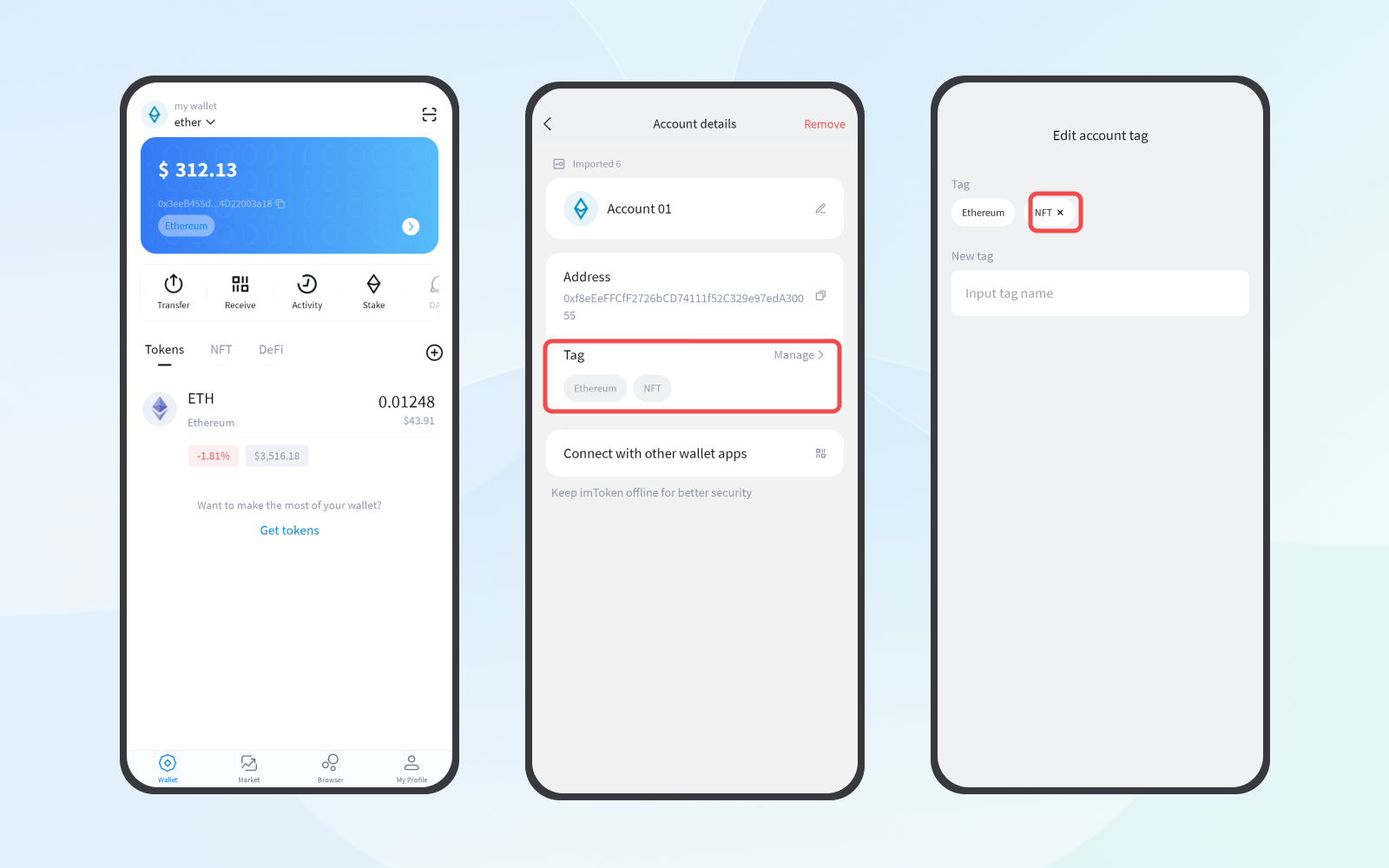 How to Use the Tag Feature in imToken? – imToken - Ethereum Wallet, Bitcoin Wallet - Help Center