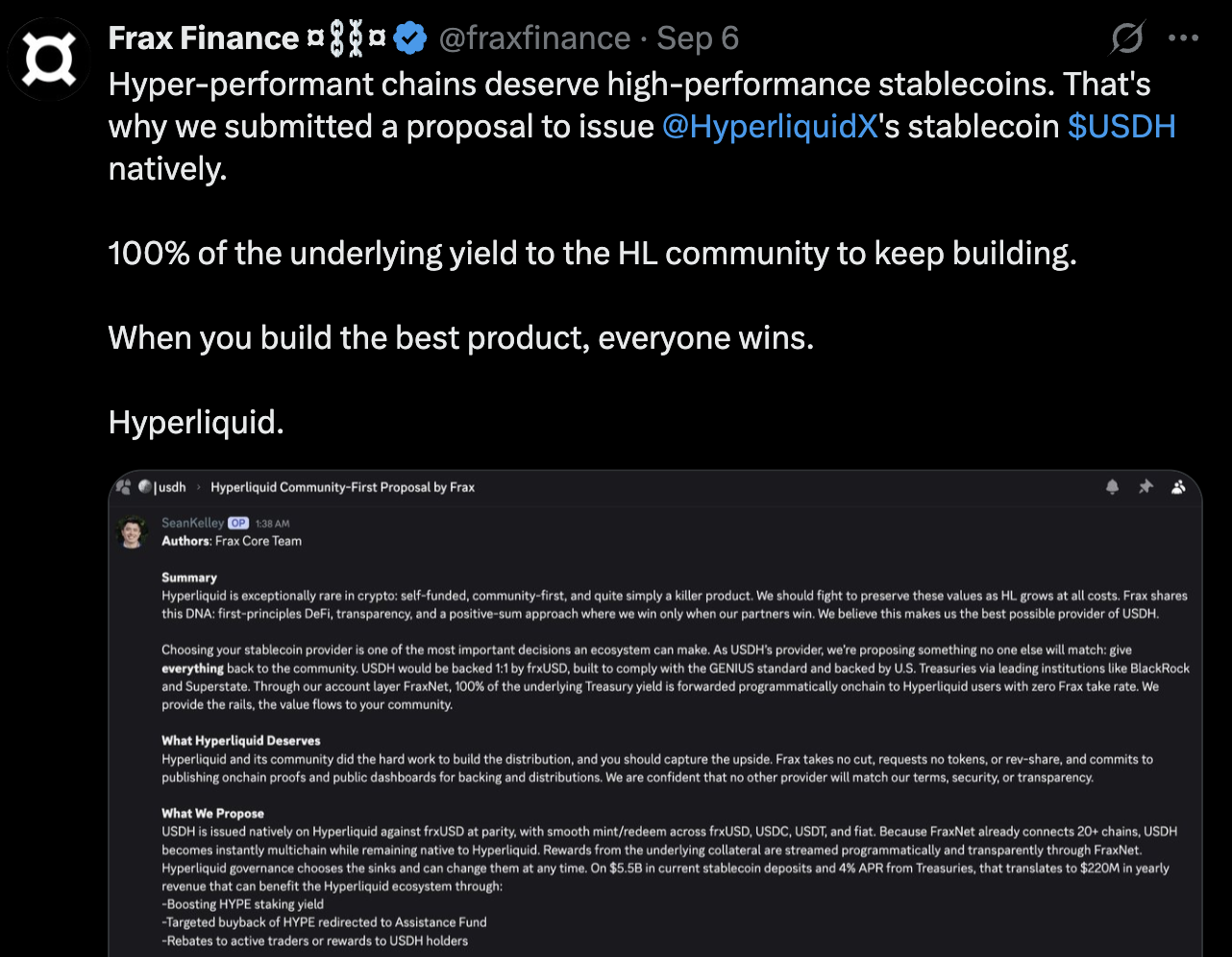 The Fulcrum of DeFi Stablecoins: Insights from Hyperliquid’s USDH ...