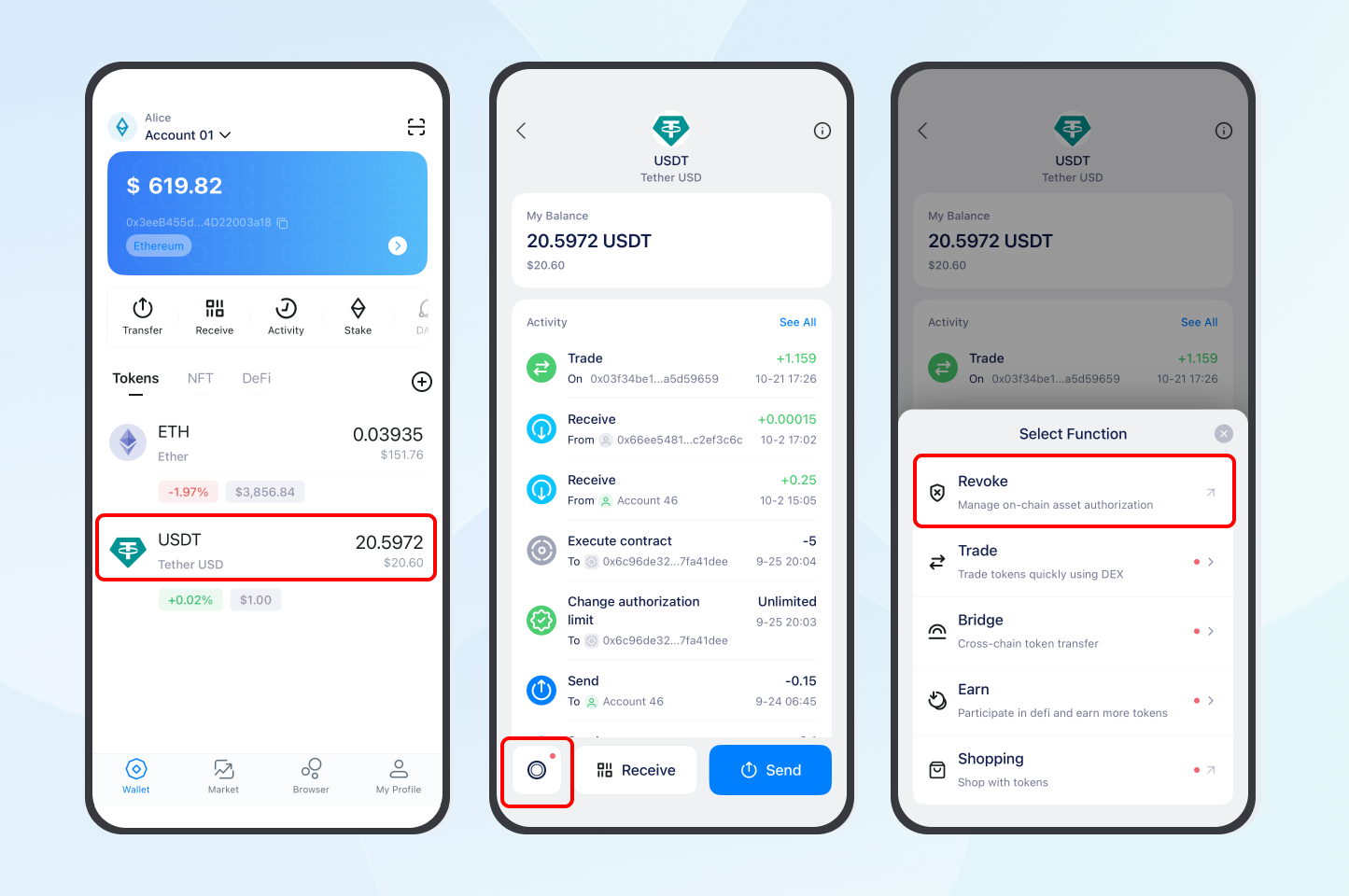 Step-By-Step Guide on Using Revoke.cash for Authorization Management – imToken - Ethereum Wallet ...