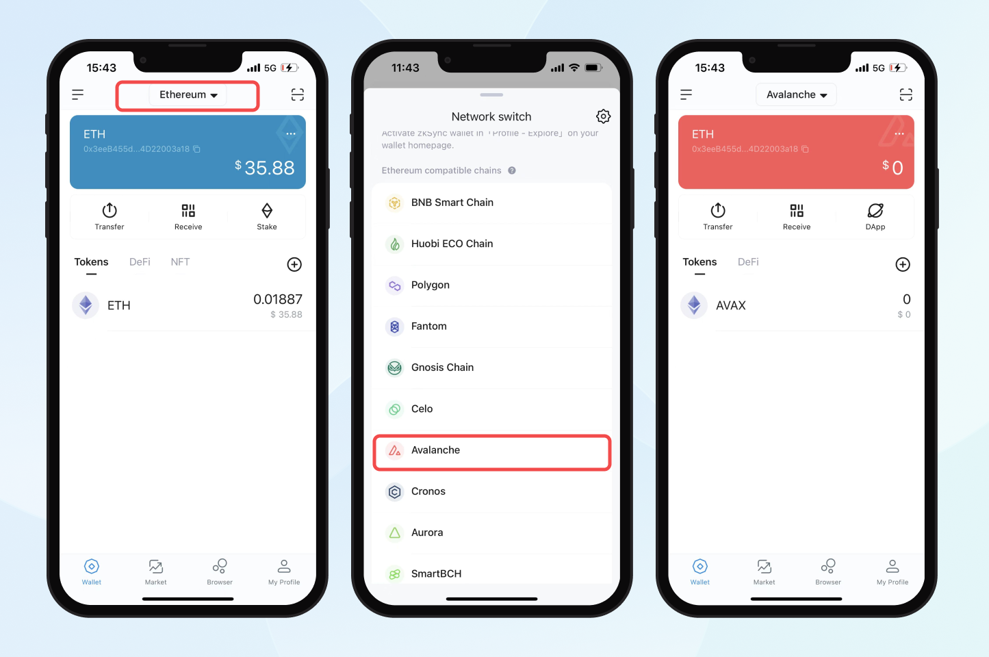 A complete guide to Avalanche C-Chain – imToken - Ethereum Wallet, Bitcoin Wallet - Help Center